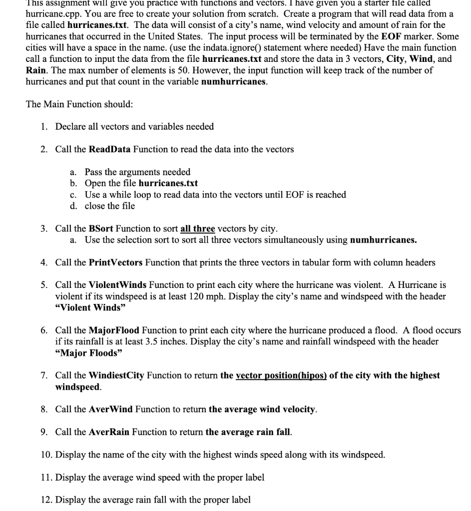 Solved This assignment will give you practice with functions | Chegg.com
