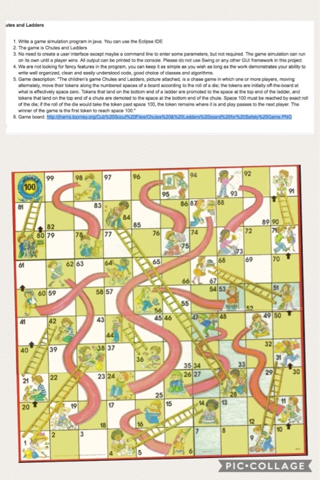 Solved Write A Game Simulation Program In Java You Can Use