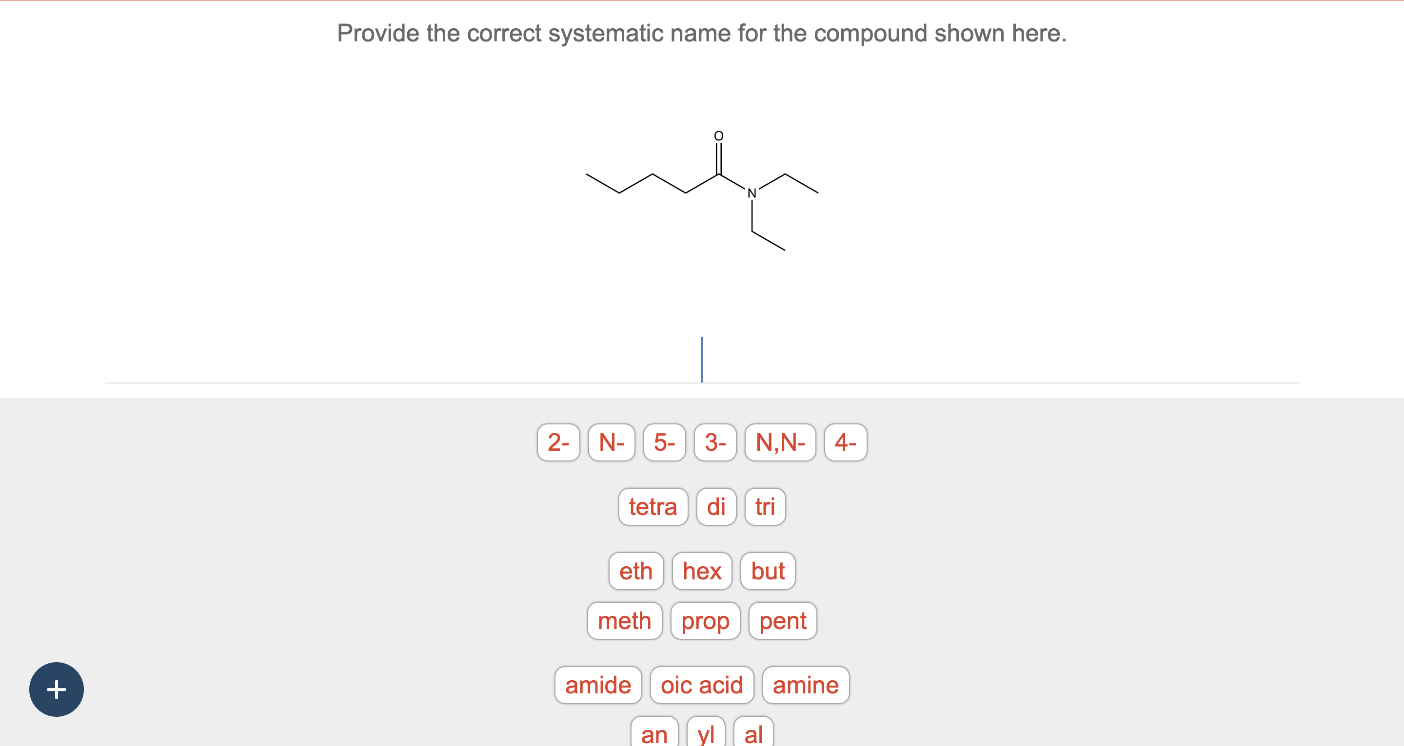 Solved Provide the correct systematic name for the compound | Chegg.com