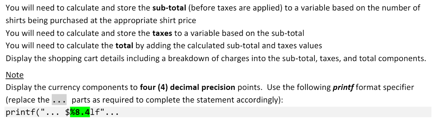 Solved Create the following program in C that will do | Chegg.com