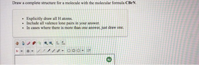 Solved Draw a complete structure for a molecule with the | Chegg.com
