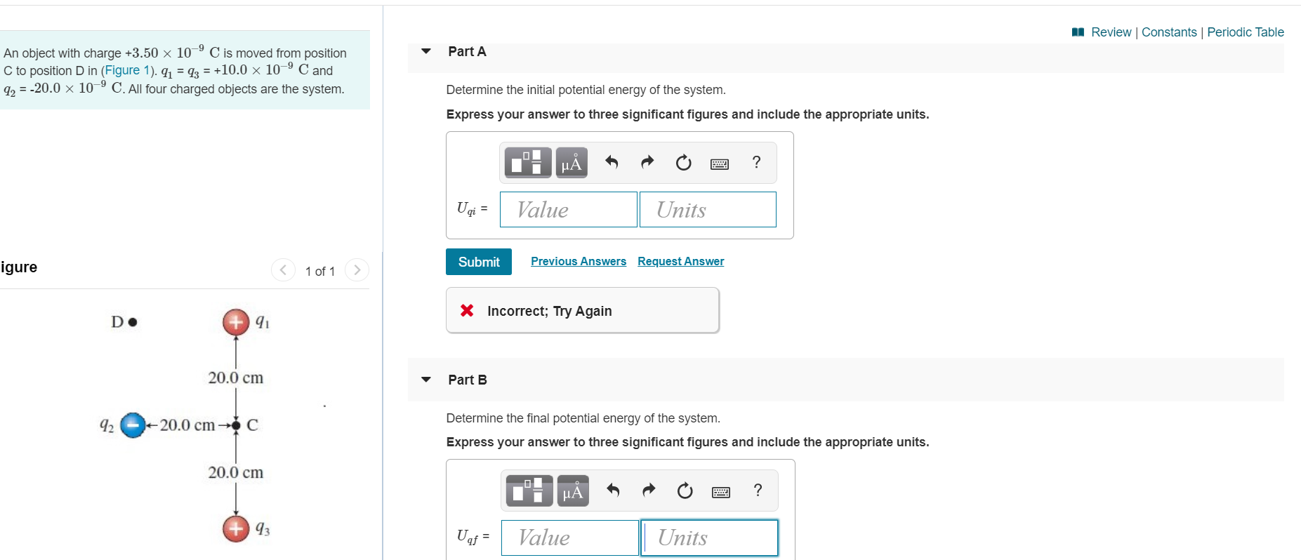Solved n Review Constants Periodic Table Part A An object | Chegg.com