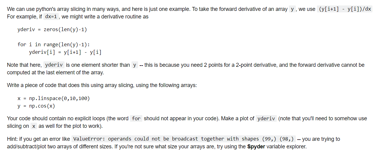 Solved We can use python's array slicing in many ways, and | Chegg.com