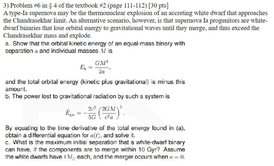 Solved 3) Problem \#6 in §4 of the textbook \#2 (page | Chegg.com