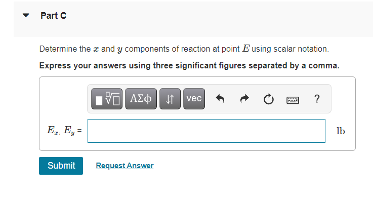 Solved IR The two-member structure is connected at C by a | Chegg.com