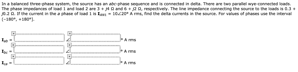 Solved In a balanced three-phase system, the source has an | Chegg.com