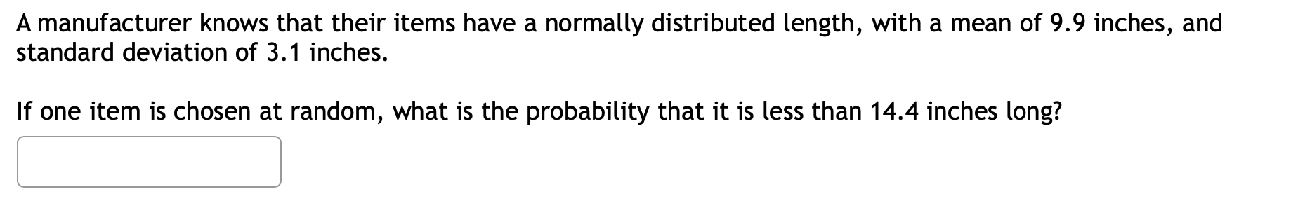 Solved The lengths of a professor's classes has a continuous | Chegg.com