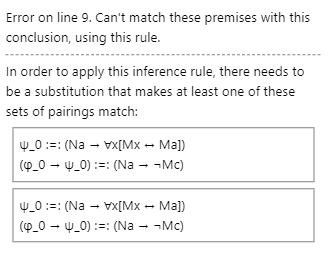 Solved Solve the errors present in these Carnap.io proofs in | Chegg.com