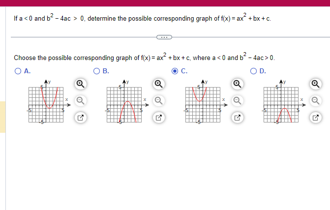 Solved If a 0, ﻿determine the possible | Chegg.com