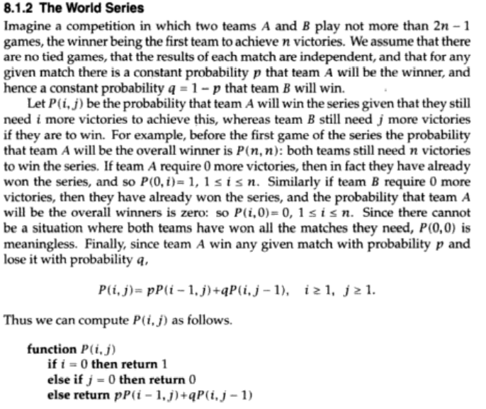 Solved Using the algorithm series of Section 8.1.2, | Chegg.com