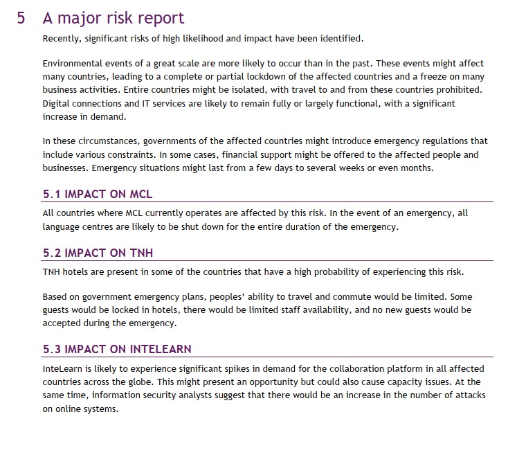 Solved Based on the below case study and ITIL DITS, please | Chegg.com