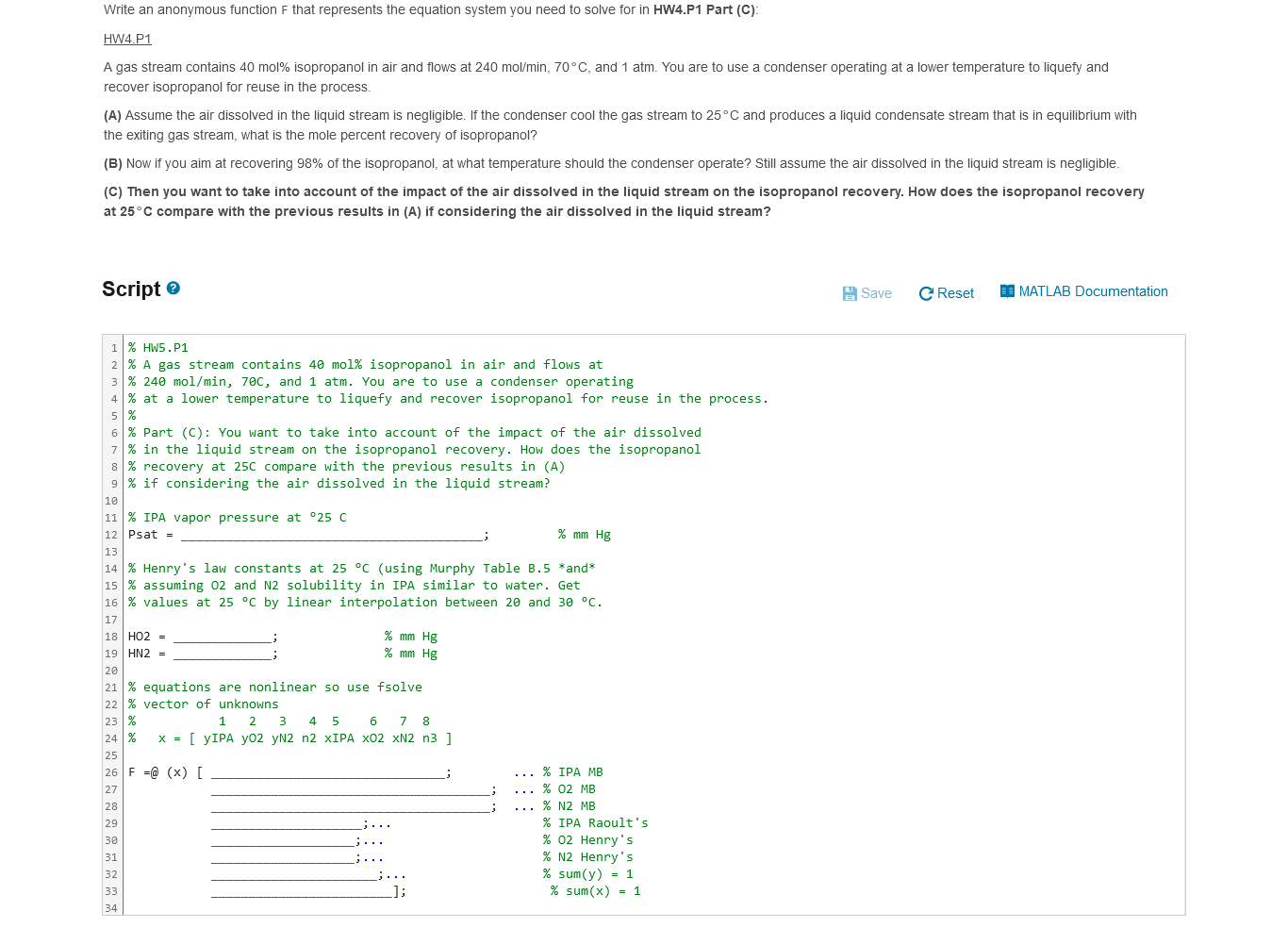 Solved Write an anonymous function F that represents the | Chegg.com