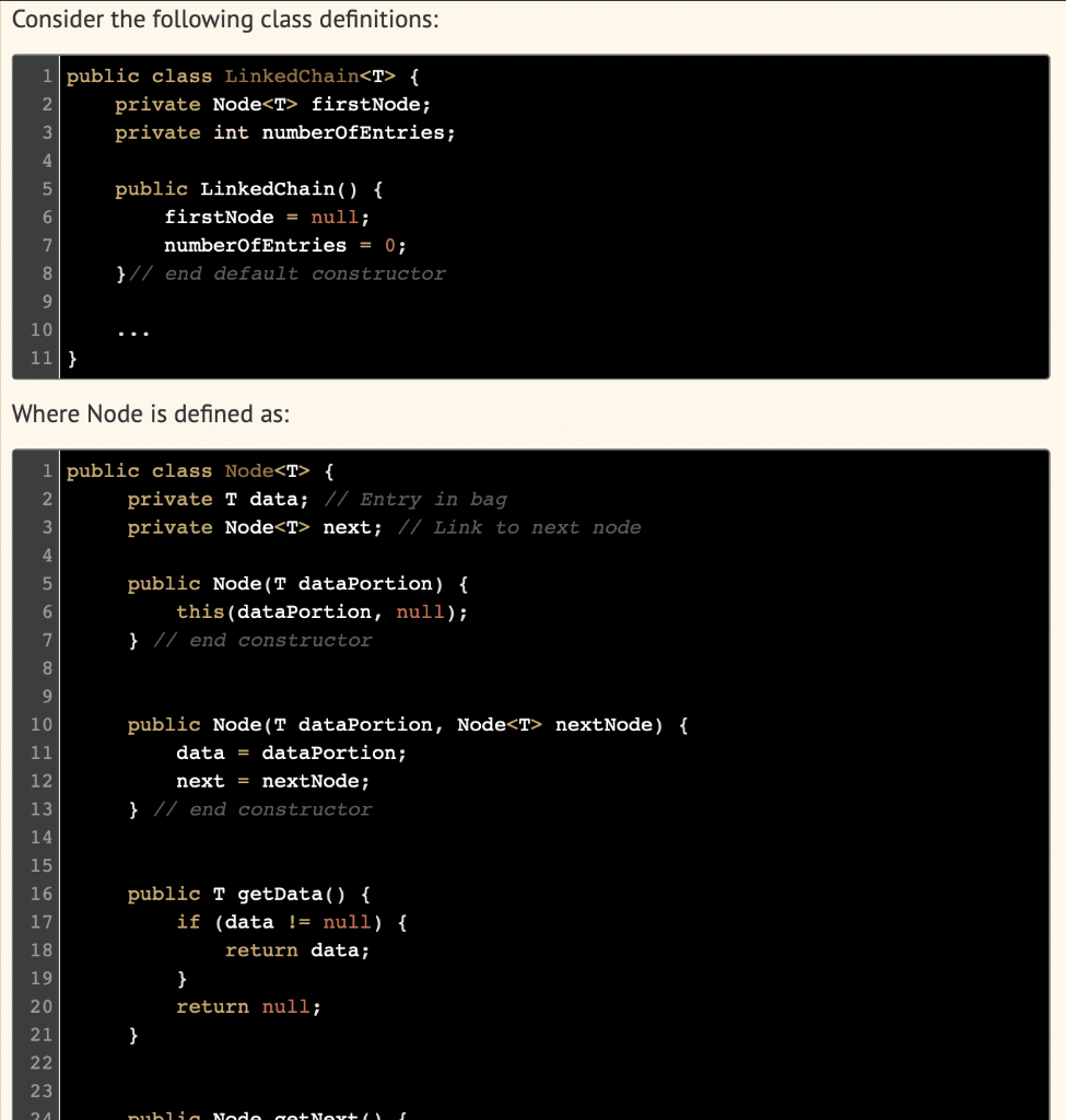 Solved Consider the following class definitions: 1 public | Chegg.com