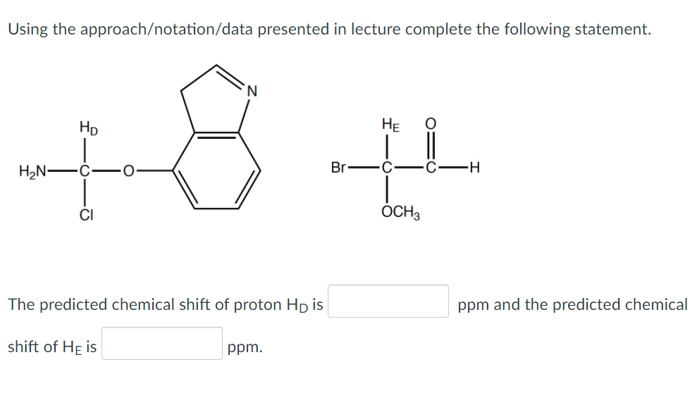 Solved Using the approach/notation/data presented in lecture | Chegg.com