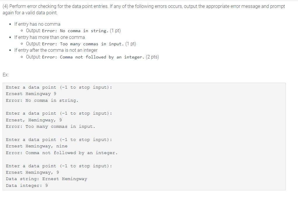 Solved (2) Prompt the user for the headers of two columns of | Chegg.com