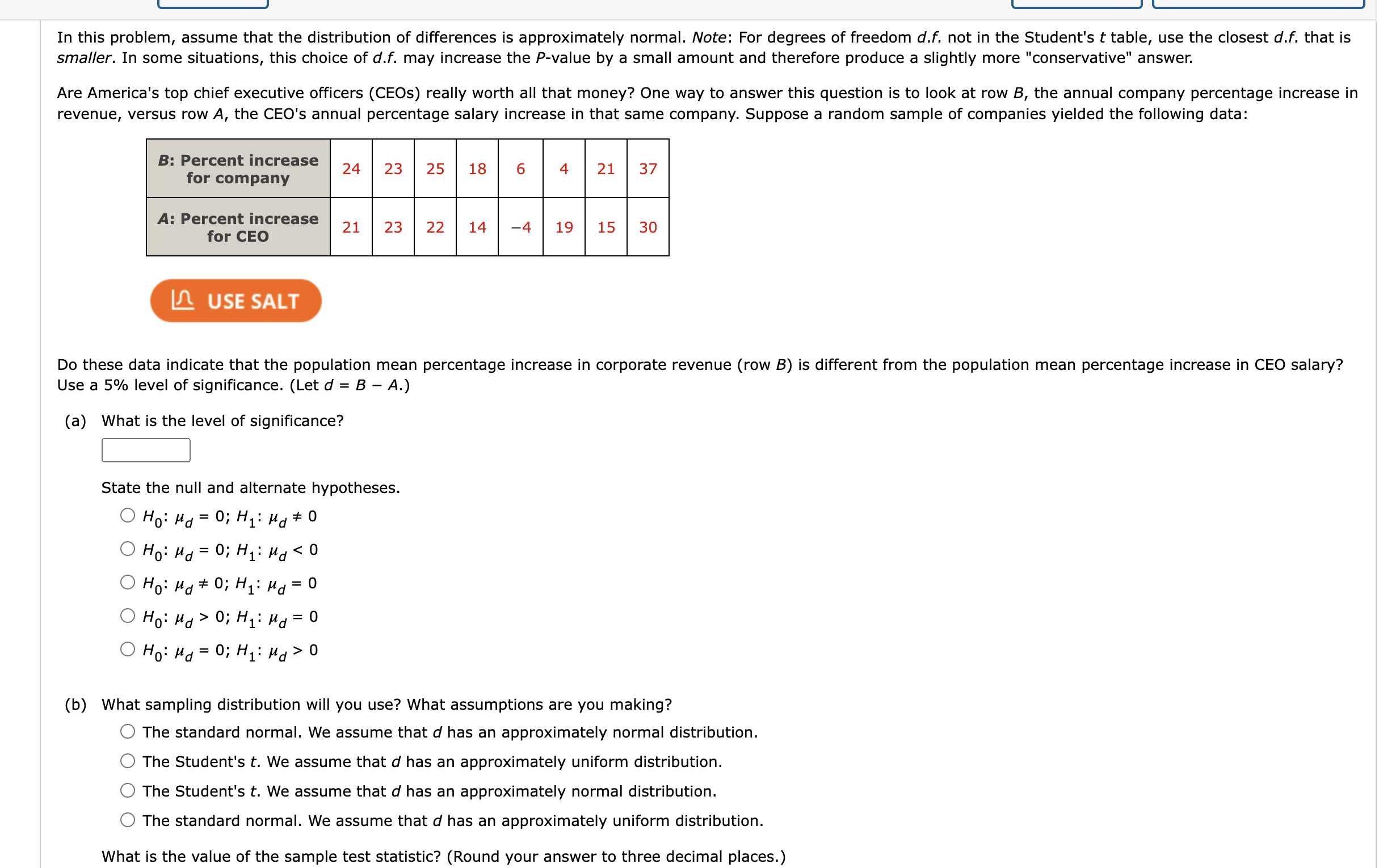Solved In This Problem Assume That The Distribution Of Chegg