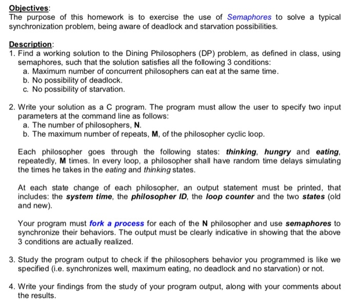 Obiectives The purpose of this homework is to | Chegg.com