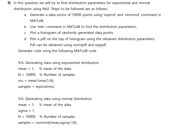 Solved In this question we will try to find distribution | Chegg.com