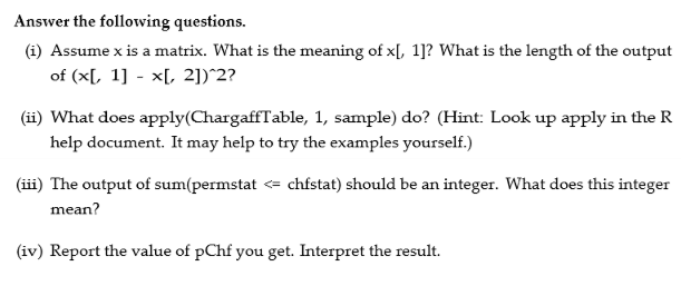 2. (30 pts) The following code was used to perform | Chegg.com