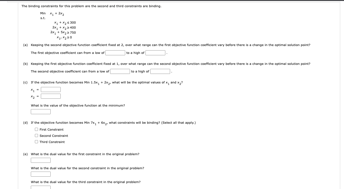Please help and make sure answers are clear for what | Chegg.com