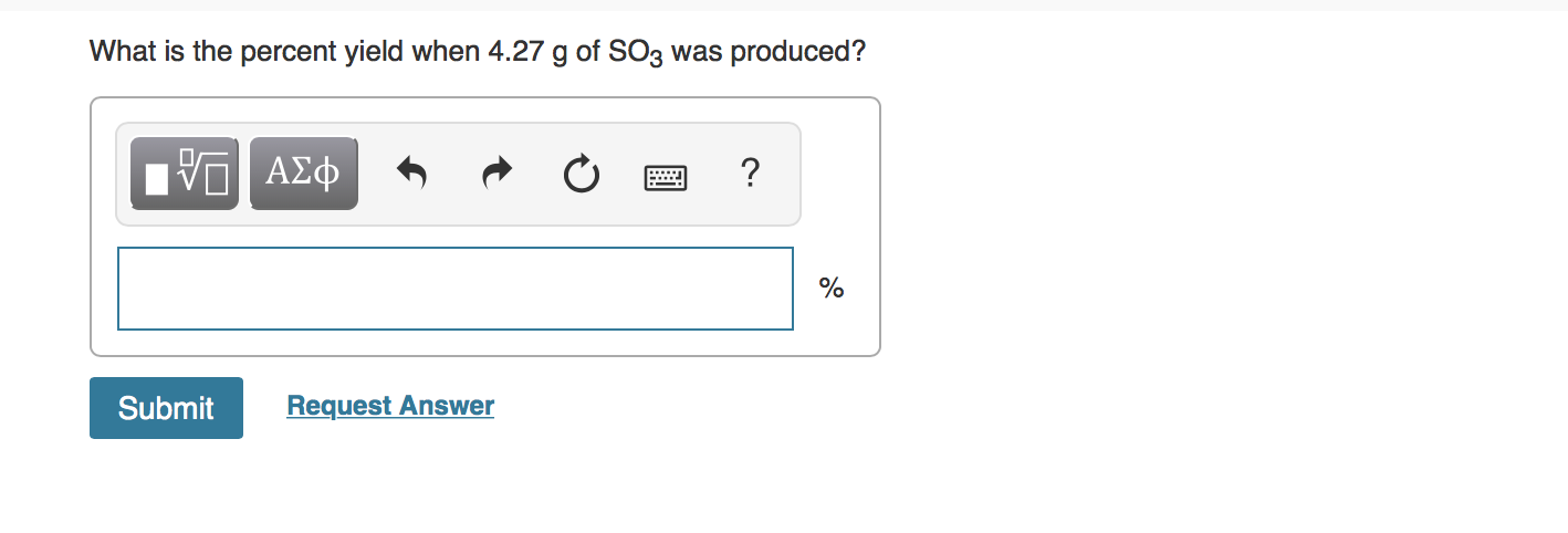 Solved Elemental S reacts with O2 to form SO3 according to | Chegg.com
