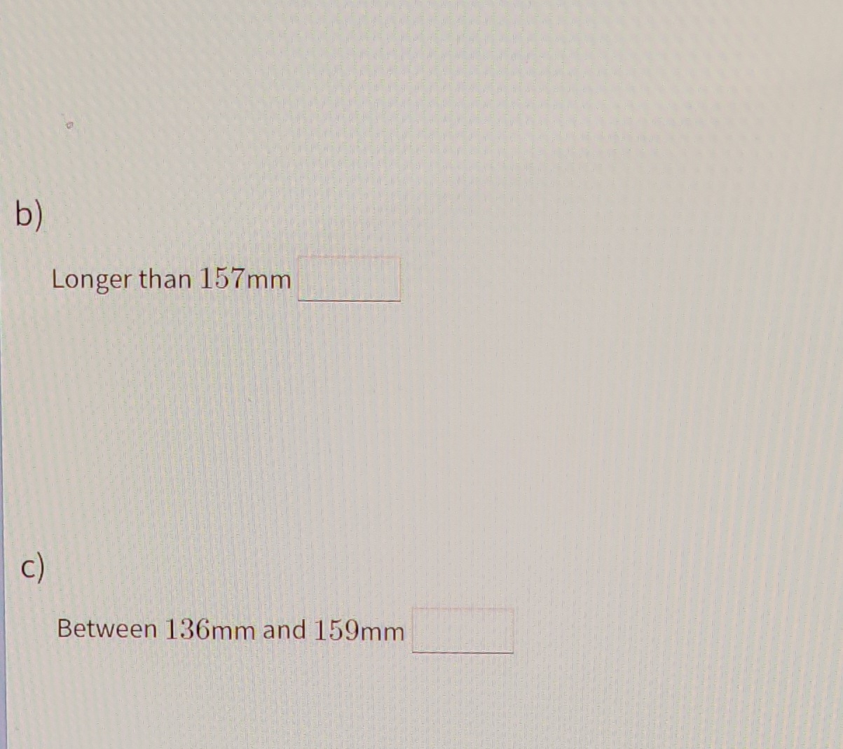 Solved Length of metal strips produced by a machine process | Chegg.com