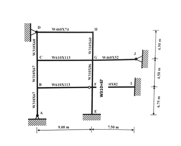 Solved D +2X09PM H W310X60 09XOTEM 4.50 m с ET1X019M | Chegg.com