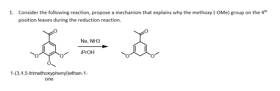 Solved Consider the following reaction, propose a mechanism | Chegg.com