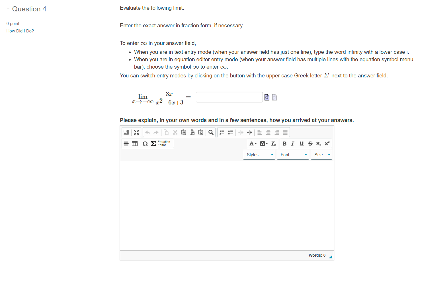 Solved Question 1 Use One Sided Limits To Determine Whether
