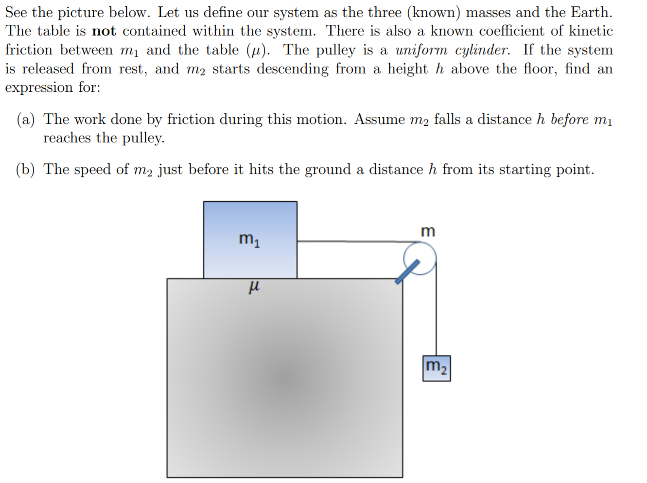 Solved See the picture below. Let us define our system as | Chegg.com