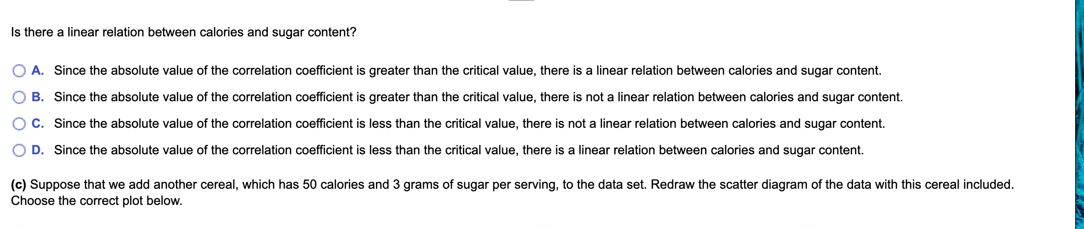 Solved Recompute the correlation coefficient. The new | Chegg.com