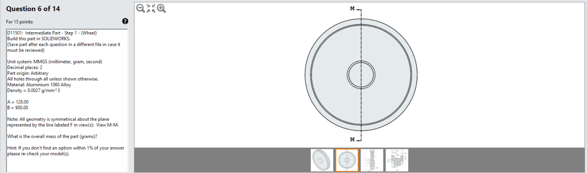 Solved D11501: Intermediate Part - Step 1 - (Wheel) Build | Chegg.com