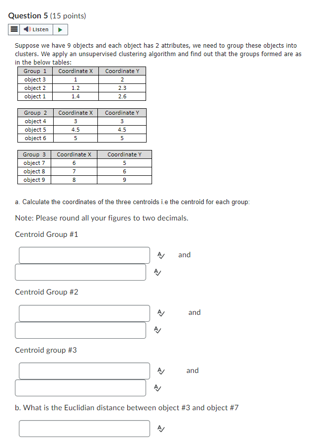 Solved Question 5 (15 points) Suppose we have 9 objects and | Chegg.com Solved Question 5 (15 points) Suppose we have 9 objects and | Chegg.com