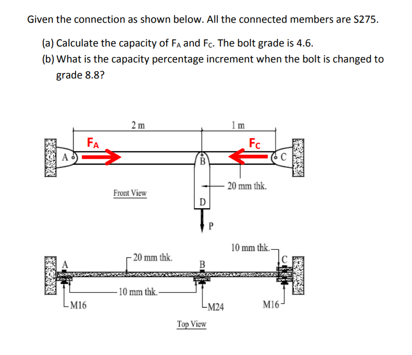Solved Given the connection as shown below. All the | Chegg.com