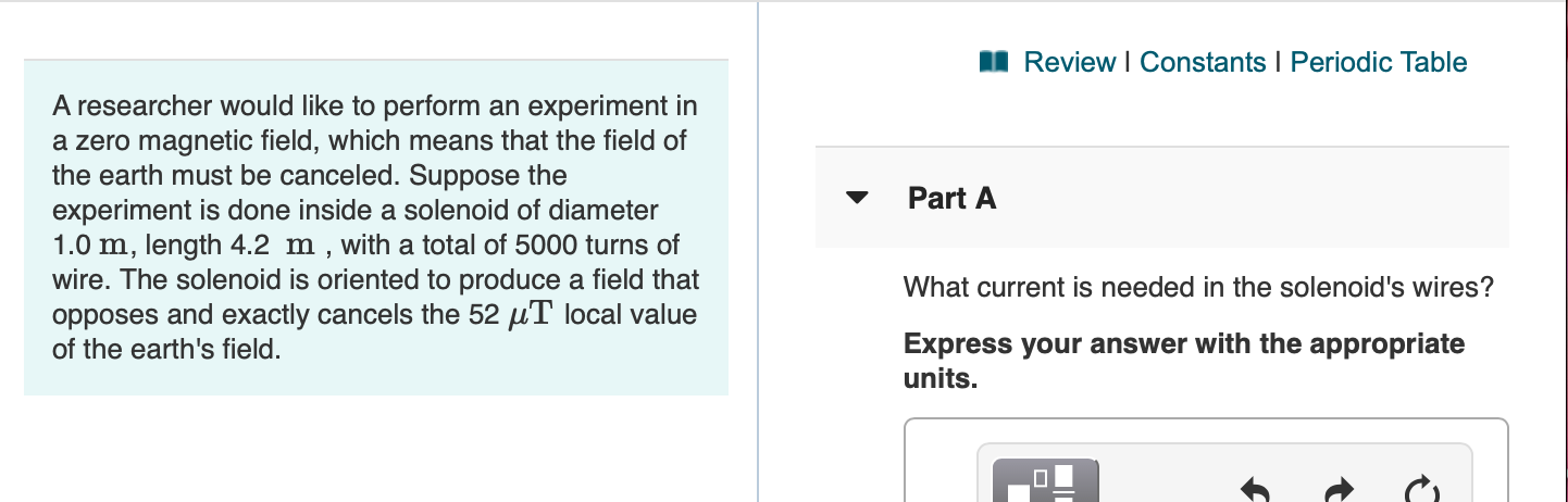 Solved 1 Review | Constants | Periodic Table Part A A | Chegg.com