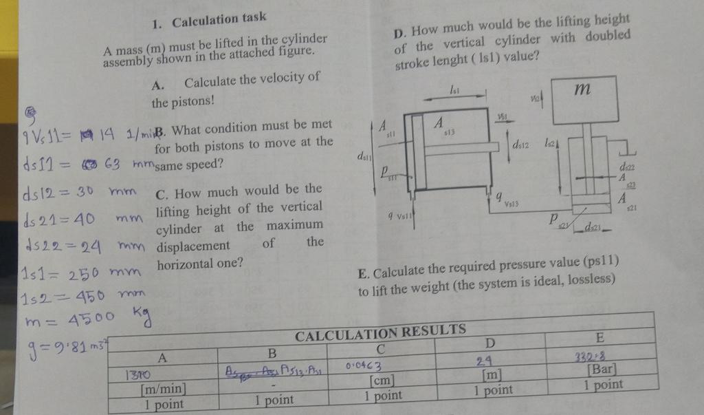 Solved Don't follow the calculation result. It's wrong. | Chegg.com
