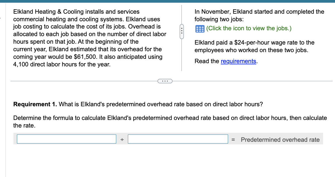 Solved Elkland Heating \& Cooling installs and services | Chegg.com