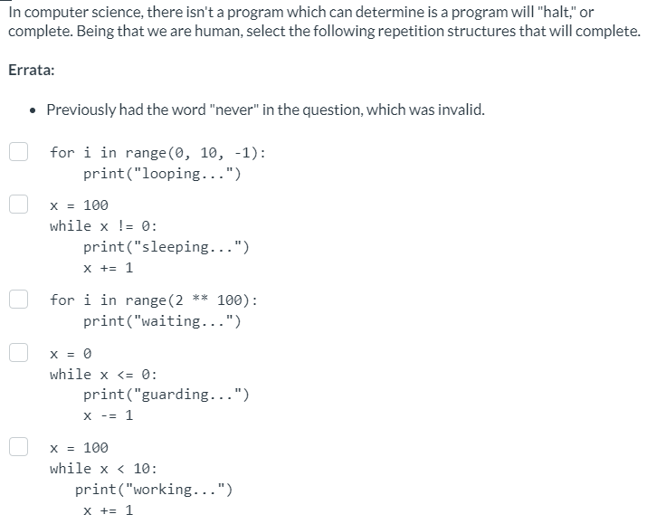 Solved In computer science, there isn't a program which can | Chegg.com