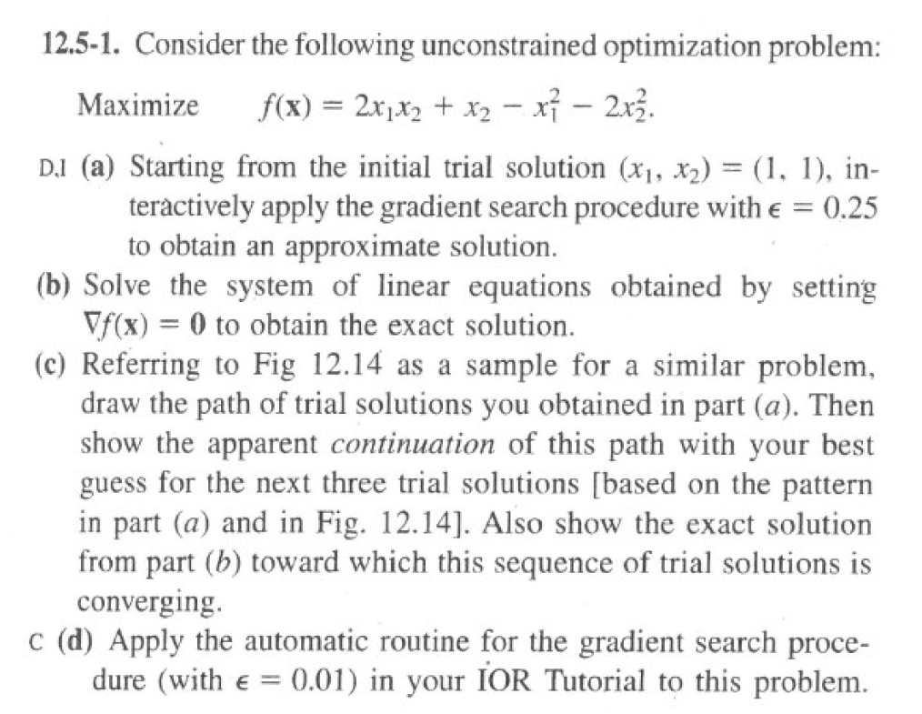 Solved 12 3 4 Consider The Following Geometric Programming