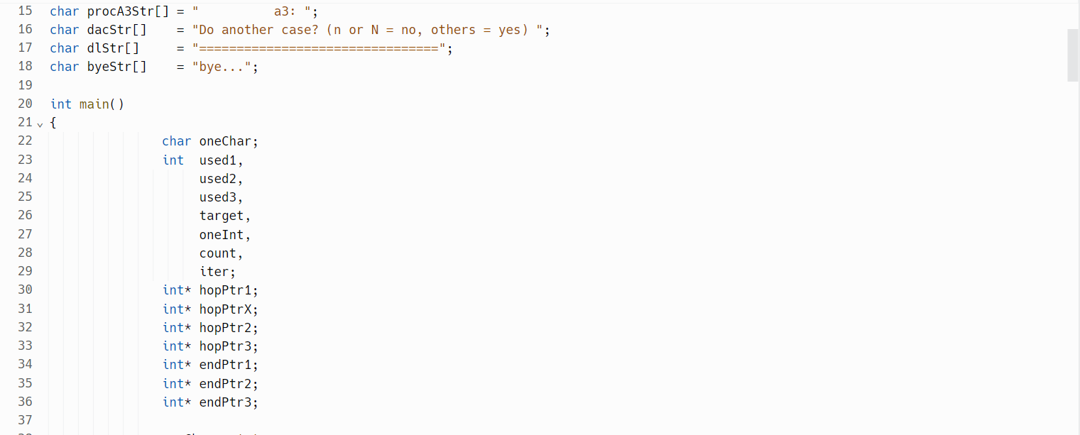 Solved \{ cout ≪⋆ hopPtr2