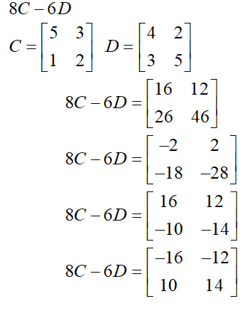 Solved Mathematical Economics Use the following matrices to | Chegg.com