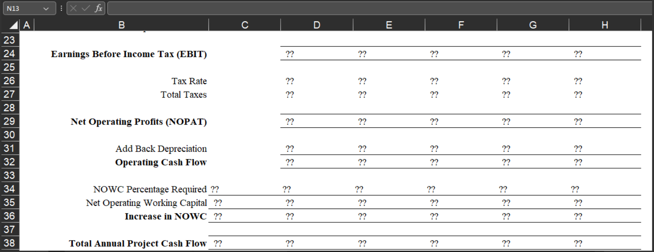 Solve all problems in the Excel file provided. | Chegg.com | Chegg.com