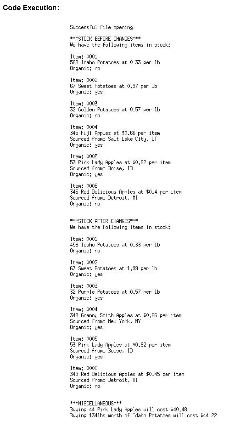 Solved I dont know how to code this assignment? I am given | Chegg.com