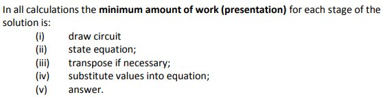 Solved In all calculations the minimum amount of work | Chegg.com