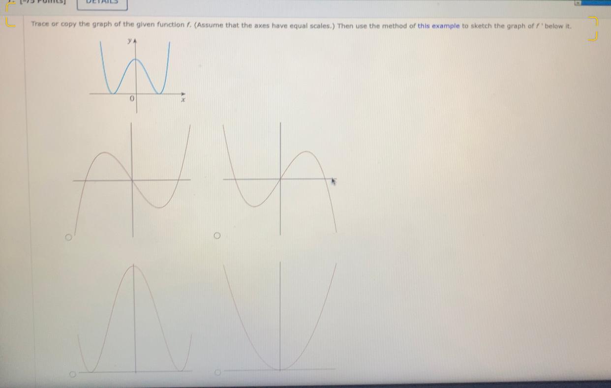 Solved Trace Or Copy The Graph Of The Given Function F