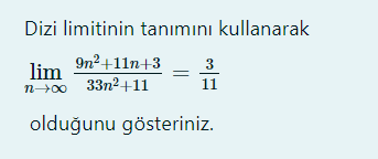 Using the definition of the sequence limit, show the | Chegg.com