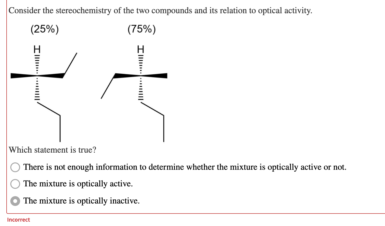 Solved Consider the stereochemistry of the two compounds and | Chegg.com