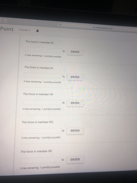 Solved For the symmetrical truss, use the method of joints | Chegg.com