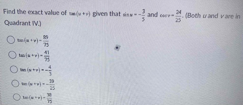Solved Write the given expression as the sine of an angle. | Chegg.com