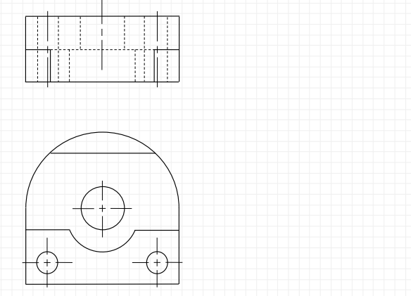 Solved draw the missing view, and the isometric projection | Chegg.com